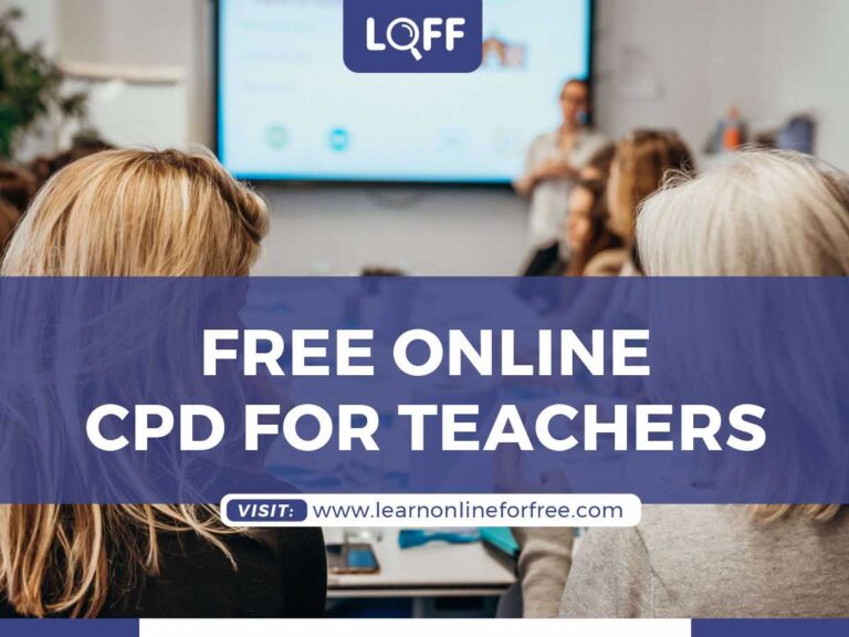 13 Free Online CPD For Teachers - Learn Online for Free