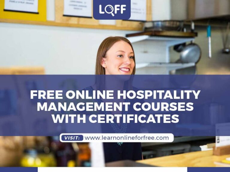 9 Free Online Hospitality Management Courses with Certificates