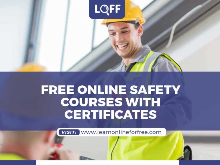 14 Free Online Safety Courses With Certificates - Learn Online for Free